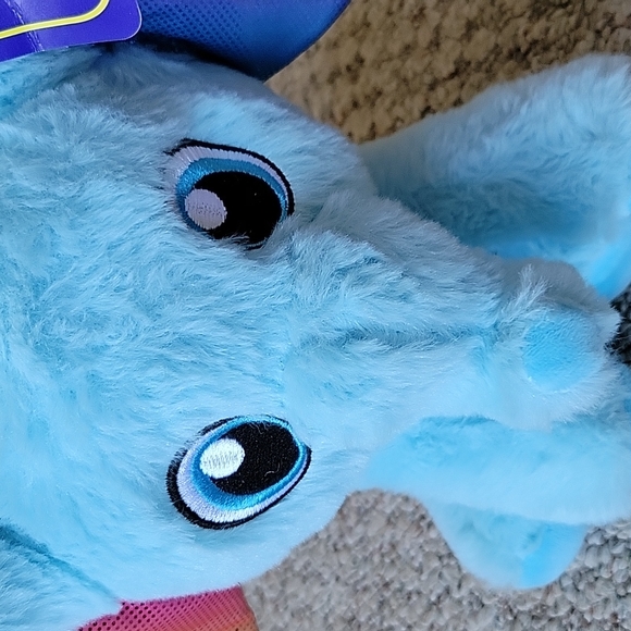 Kellytoy | Toys | Kellytoy Original Blue Elephant With Rainbow Ears ...